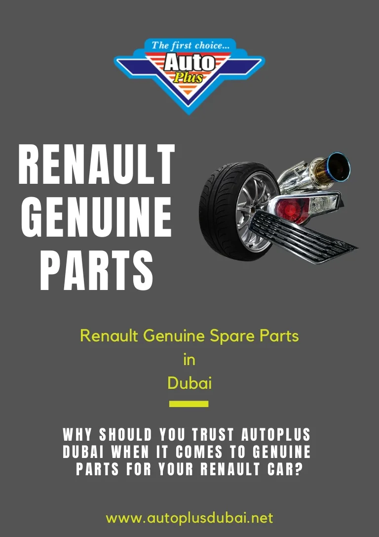 Renault Genuine Spare Parts in Dubai – Auto Plus Dubai